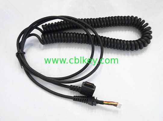 Custom 9pin coiled scanner Cable