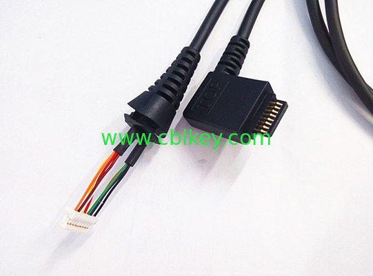 Custom 9pin coiled scanner Cable