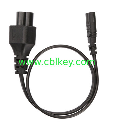 IEC 320 3pin C6 Micky male C7 2 pin female AC Power Cord, C6 to C7 Power cord 50cm