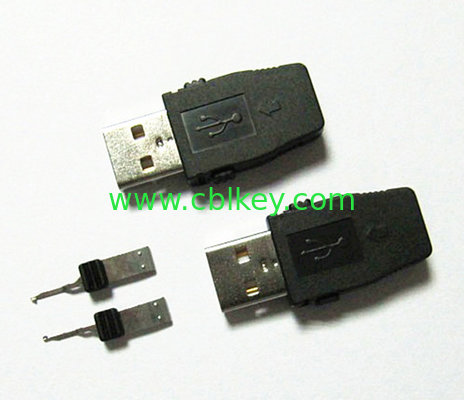 USB 2.0 Type A male Connector with Lock