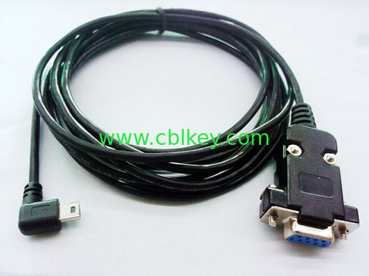 RS232/DB9 to mini usb Series Programing cable