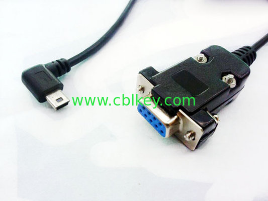 RS232/DB9 to mini usb Series Programing cable