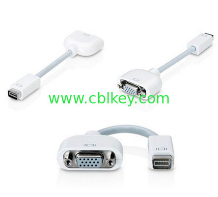 Mini DVI to VGA Adapter for Macbook White