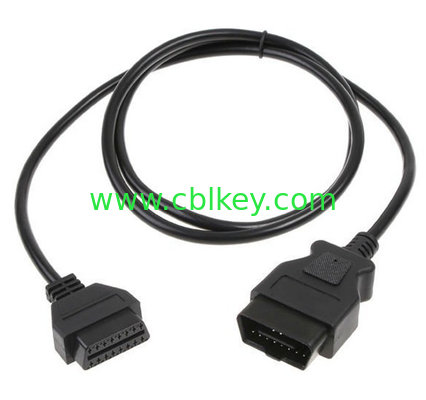 ELM327 OBD2 16 Pin Male To Female CABLE, J1962M to J1962F, OBD II Extension Cable