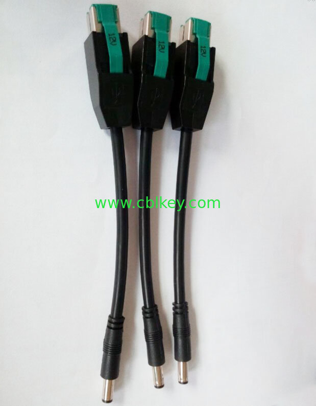 12V Poweredusb to 5.5*2.1mm DC plug cable for Epson printer