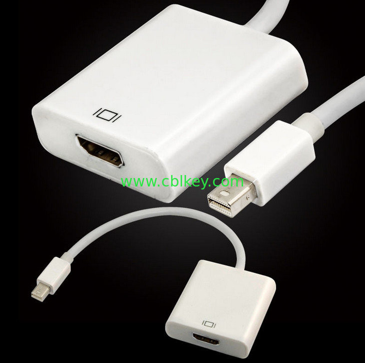 Mini Display Port MDP Male to HDMI Female Adapter Cable for Micbook Pro Air iMAC