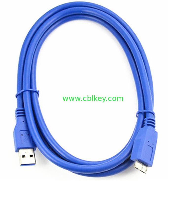 6FT 1.8M USB 3.0 A male plug to Micro B male plug extension convertor Cable