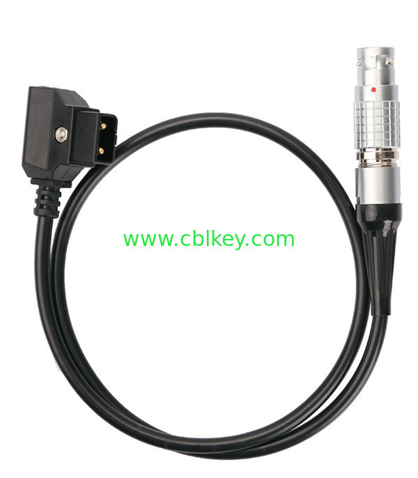 0.5M D-Tap to Lemo 6-pin male Charge Cable for Red One V Mount Gold Mount Battery