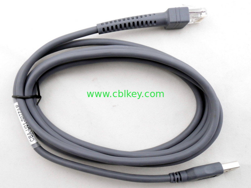CBA-U01-S07ZAR Straight USB TO RJ45 10P10C Cable for Motorola Symbol Scanner