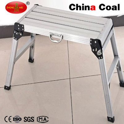 CE EN131 certificated Aluminum foldable telescopic working platform YM201 for sale