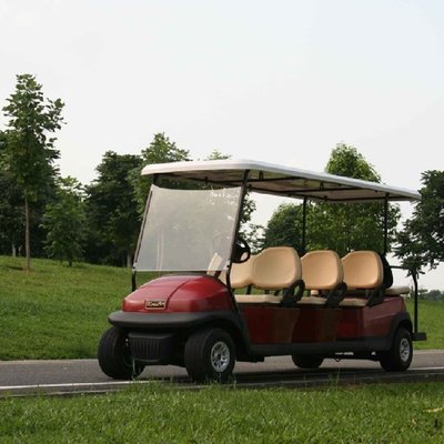 6+2 seater electric golf cart