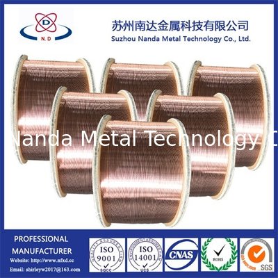 factory supply Copper Clad Aluminum Wire, CCA Wire for foam cable, diameter 1.4-5.4mm,
