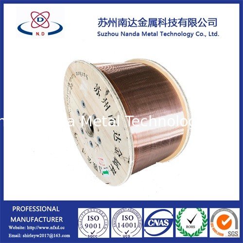 Copper Clad Aluminum Wire, CCA Wire for foam cable, diameter 2.05mm, factory supply