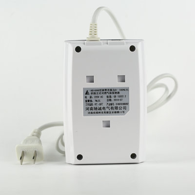 Carbon monoxide alarm with relay and shutoff valve optional for home use