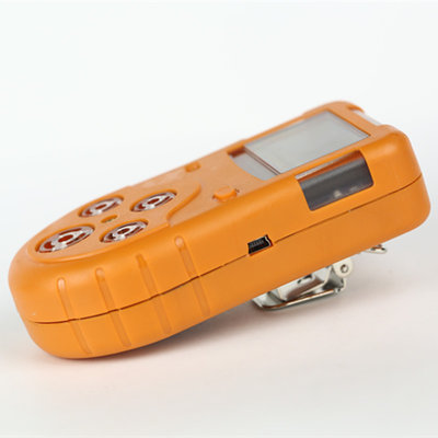 Personal 2 in 1 multi gas monitor for ammonia NH3 and H2S with data logging and self test for manhole