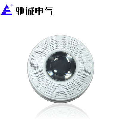 Cyber smoke alarm,ceiling mounted,powered by three AA battery and DC optional