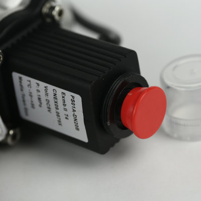 Gas automatic shut off valve DN15 for 1/2" pipeline working with gas leak detector