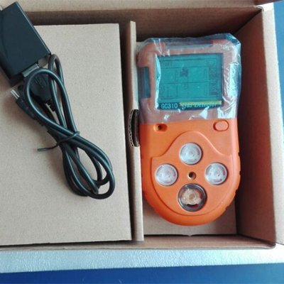 Handheld 3 in 1 co,oxygen,ch4 multi gas alarm with USB port for air quality monitor