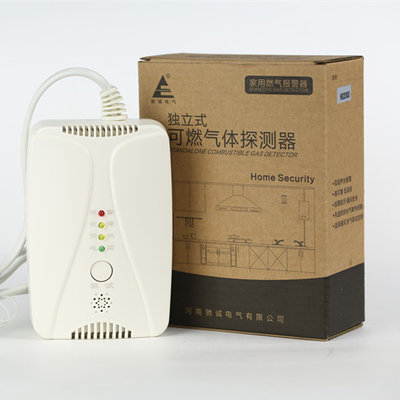 CO leak detector designed for co leak for household use with auto self test,5 year warrant