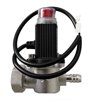 Villa, auto, hottel nature gas leakage detector with large LCD ,valve and working power of AC220V/110V