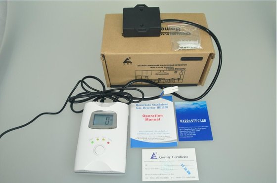 LPG gas leak detector for home use with GSM making phone call and text when alarm