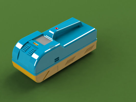 Small blue Portable explosive detector for airport, hotel,subway and police supplied by ISO factory