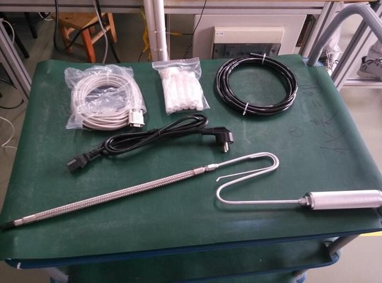 Portable Emission Gas Analyzer with Sampling Probe for Marine Engine