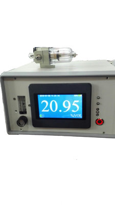 Portable Oxygen Gas Analyzer with 4-20mA and RS485 ,oxygen range of 0-100%vol for lab or indoor