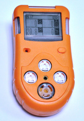 Portable Multi gas detector for h2s,co,oxygen and ch4 methane gas for undermine and manhole