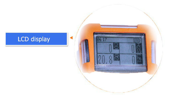 Portable Multi gas detector for h2s,co,oxygen and ch4 methane gas for undermine and manhole