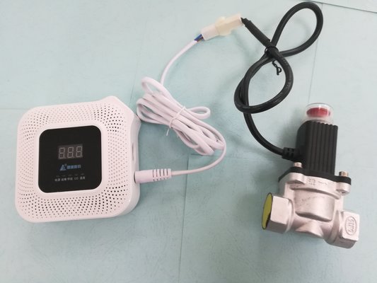 OEM HD8200 dual gas alarm for carbon monoxide and natural gas with flexible port for valve and power