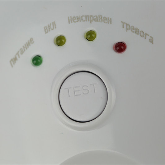 Dual gas alarm for carbon monoxide and lpg gas used indoor