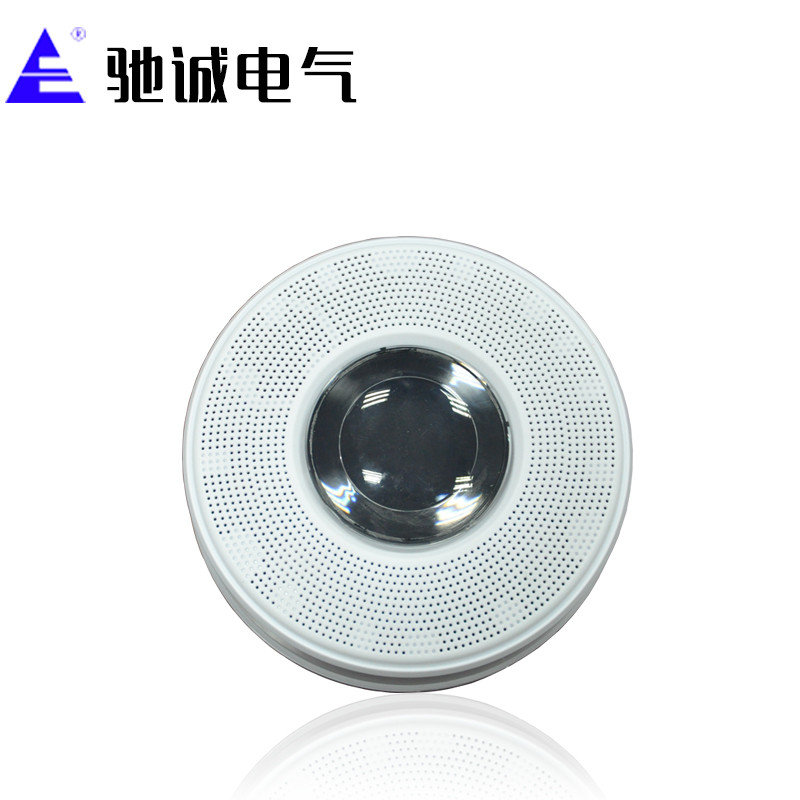 Cyber smoke alarm,ceiling mounted,powered by three AA battery and DC optional