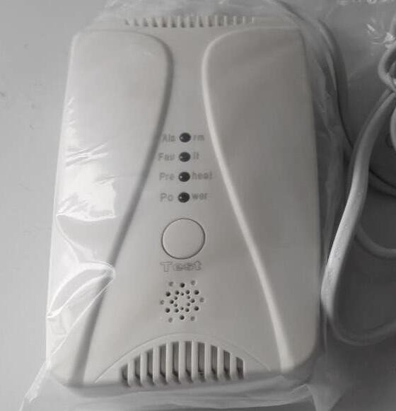 220V/110V AC Personal LPG Gas Sensor Alarm Natural Gas Detector