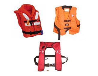 Marine life vests Solas standard life jacket