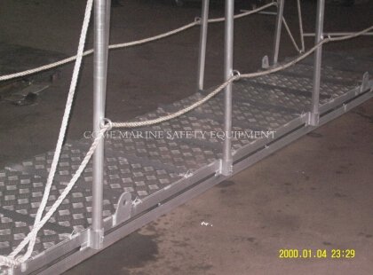 Marine Aluminium Gangway Ladder plate type