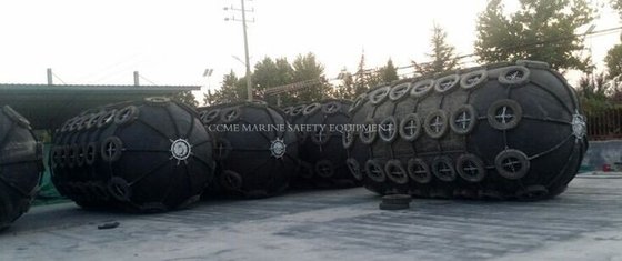 Marine high performance pneumatic rubber fenders