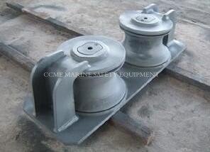 Marine hardware mooring equipment bollard for ship  chock Fairlead roller chain stoppers