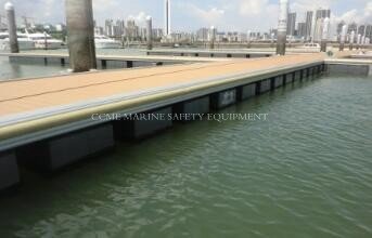 Factory Price Floating Deck Barges For Sale docking floating pontoons systems
