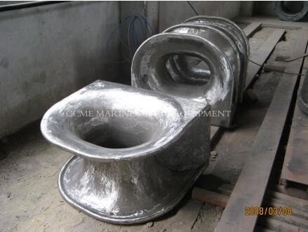 Marine  cleat fairleads with single-rollers for barge marine chocks marine bollards marine fairleads