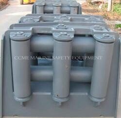 Marine  cleat fairleads with single-rollers for barge marine chocks marine bollards marine fairleads