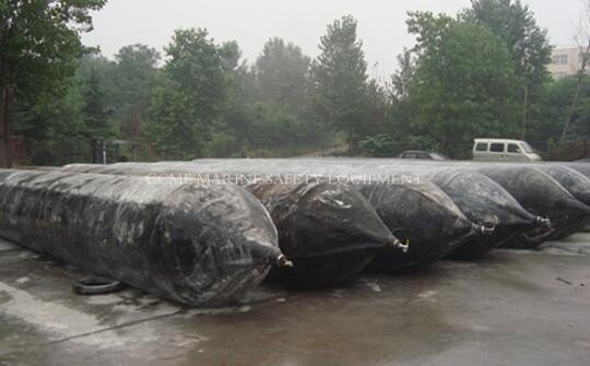 Pneumatic rubber ship launching airbag / marine airbag for ship launching