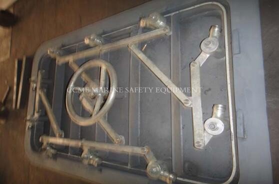 Marine Ship Boat Steel/Aluminum 4-dog Hinged Watertight Door