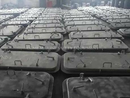 Marine Ship Steel Hinged Weathertight Door with Radius Corner