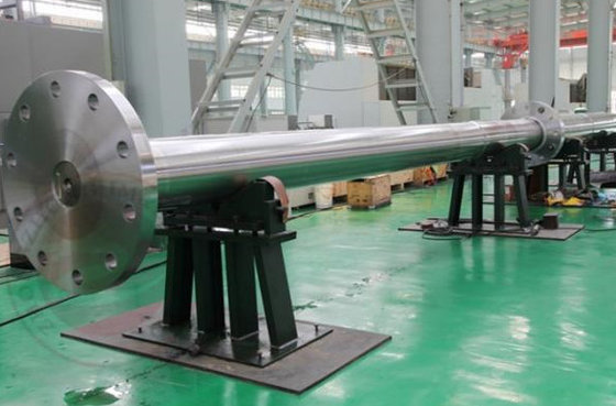 Forged marine shaft and propeller