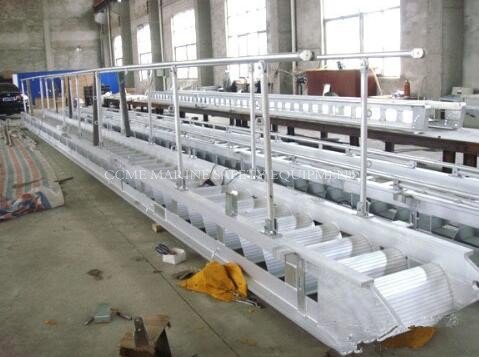 14m Accommodation Telescopic Aluminium Ladder  Marine Aluminum Gangway