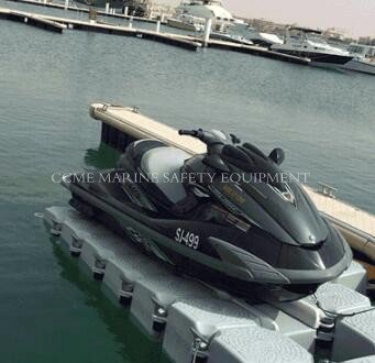 Ocean HDPE Plastic Modular Marine Jet Ski Floating Dock