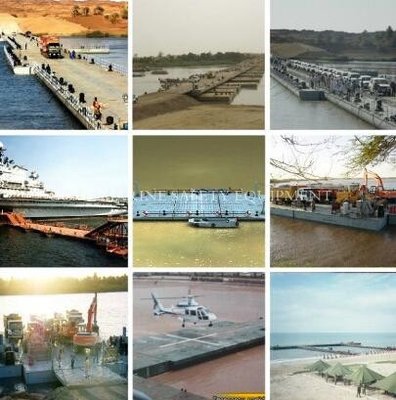 Aluminum Frame floating boat dock
