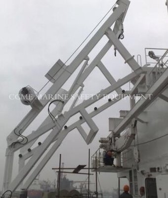 Fast resuce boat davit Pivot Gravity Davit life boat davit