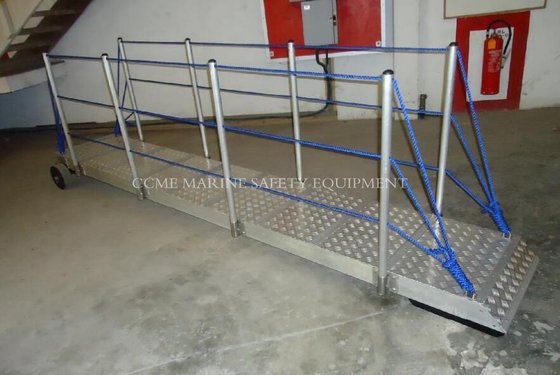 Marine Aluminium Gangway Ladder plate type